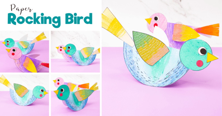 Bird art projects for preschoolers - The Ladybirds' Adventures