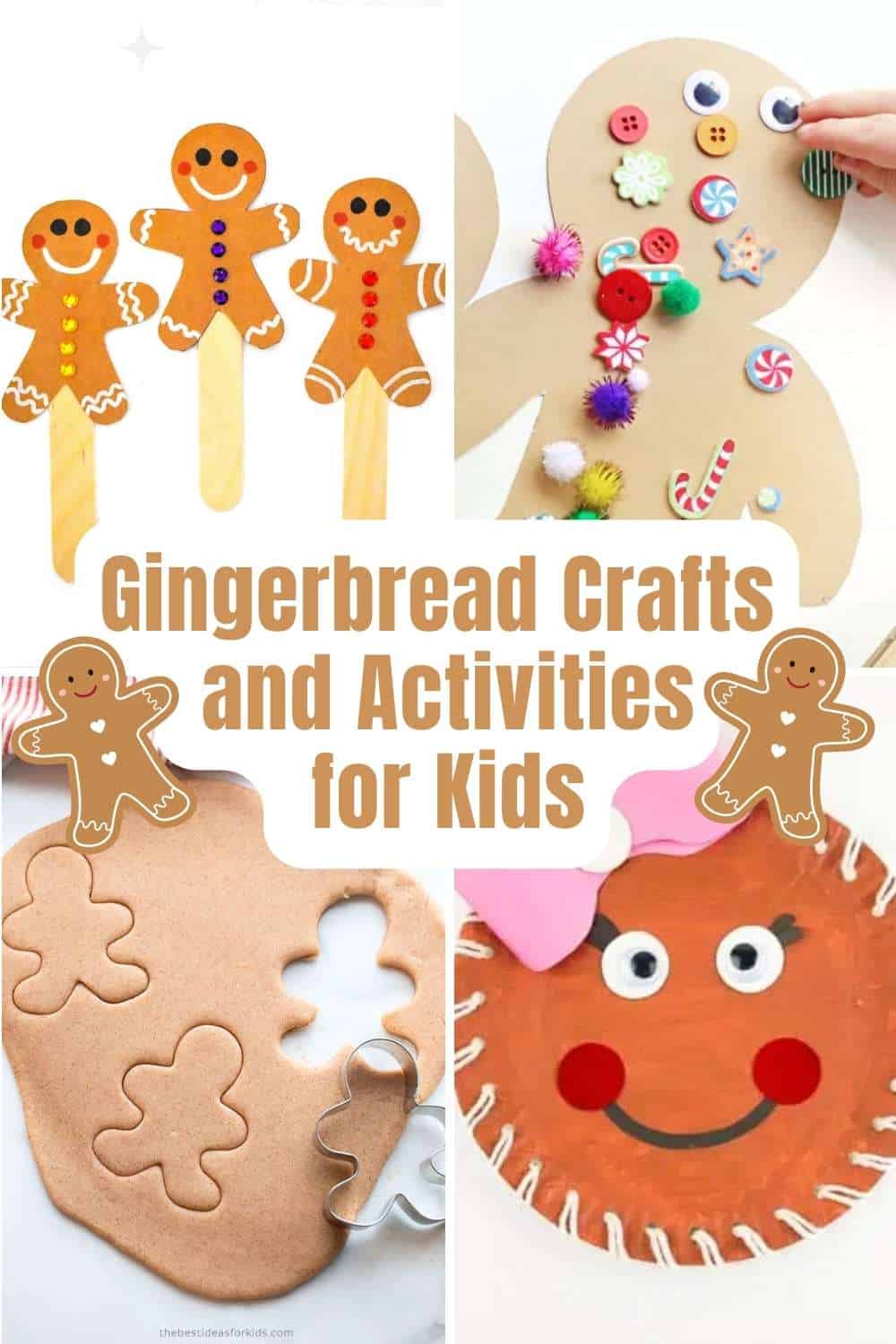 Gingerbread Crafts and Activities for Kids - The Ladybirds' Adventures